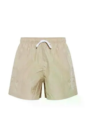 Emporio Armani Drawstring Swim Shorts - Neutrals