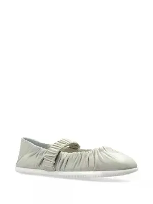 Bogner Vienna Ruched Strap Ballet Flat