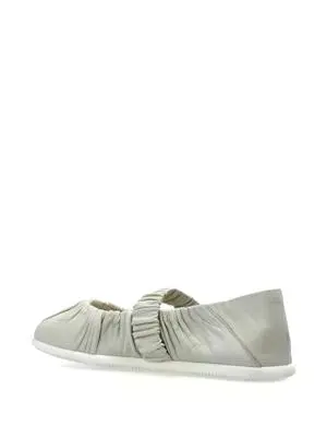 Bogner Vienna Ruched Strap Ballet Flat
