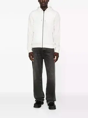 Herno Zip-up Hoodie - White