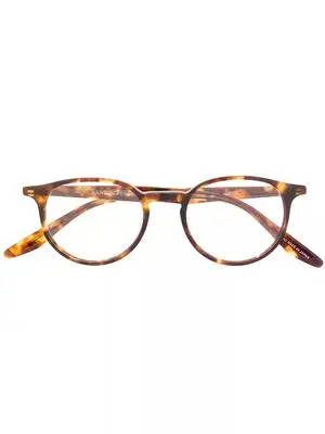 Barton Perreira Norton Round-frame Glasses - Brown