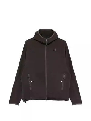 Stone Island Zip Hooded Sweatshirt - Grey