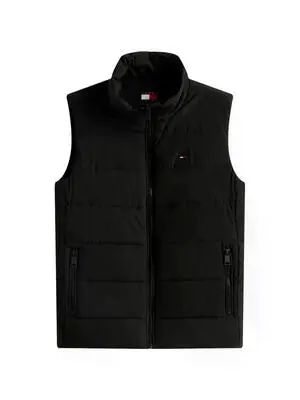 Tommy Hilfiger Zip Quilted Gilet - Black