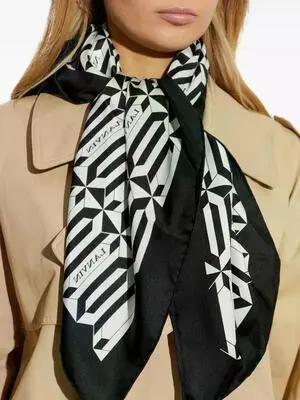 LANVIN Geometric-print Scarf