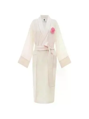 Sleeper Rose Linen Robe - Neutrals