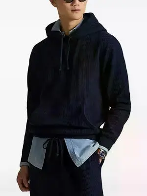 Men's Waffle Knit Sweatshirts Hoodies