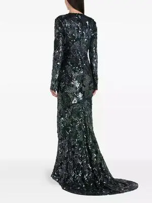 ILTA Sequin-embellished Maxi Dress