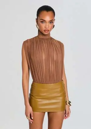 SEROYA Giulia Bodysuit - Butterscotch