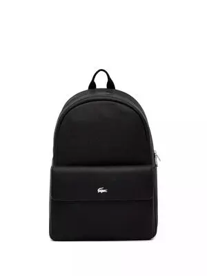 Lacoste Logo-detail Backpack - Black