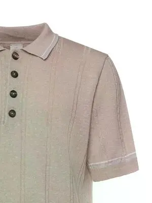 Eleventy Stripe-detail Polo Shirt
