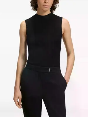 BOSS Ribbed Sleeveless Top