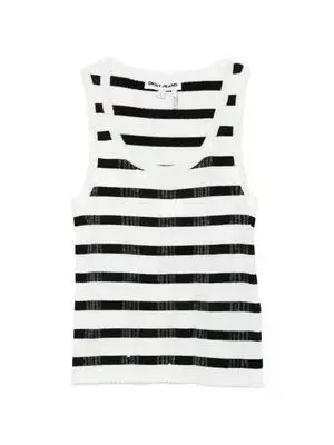 Dkny Striped Tank Top