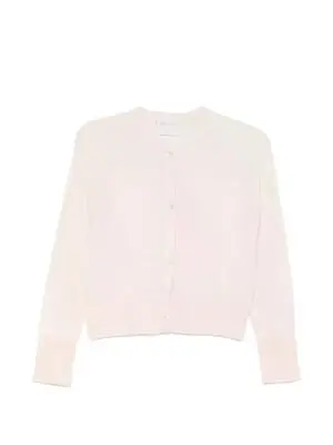 FORTE_FORTE Buttoned Cardigan - Pink
