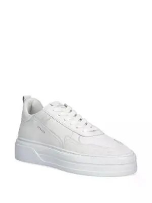 SUMMERY COPENHAGEN Panelled Leather Sneakers