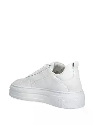 SUMMERY COPENHAGEN Panelled Leather Sneakers