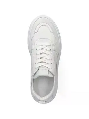 SUMMERY COPENHAGEN Panelled Leather Sneakers