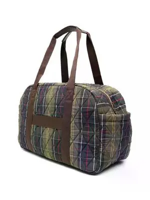 Barbour Quilted Tartan Tote Bag