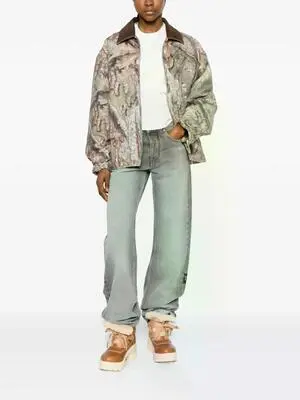 Off-White Buttoned Jeans