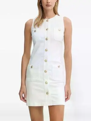 Liu Jo Button-up Mini Dress - White