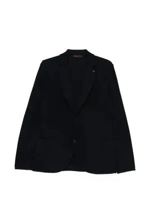 GRAN SASSO Patch-pocket Wool Blazer