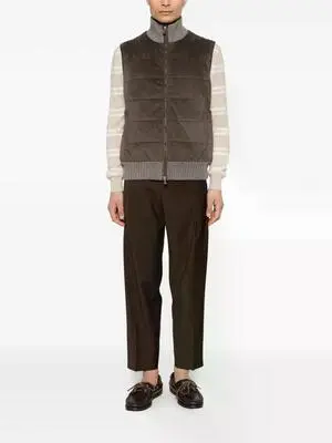 GRAN SASSO Sleeveless Quilted Gilet