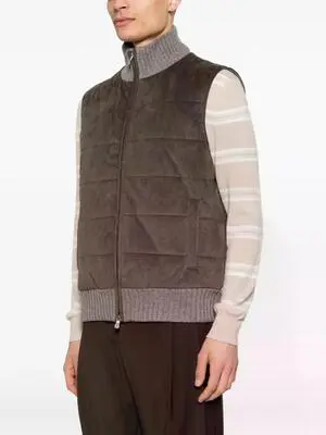 GRAN SASSO Sleeveless Quilted Gilet