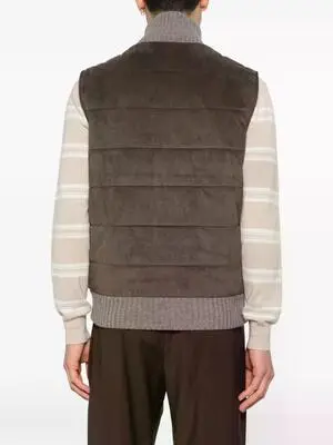 GRAN SASSO Sleeveless Quilted Gilet