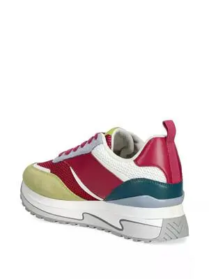 Liu Jo Logo Suede Sneakers - Red