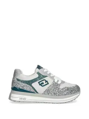 Liu Jo Glitter-detail Sneakers - Silver