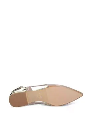 Liu Jo Patent Faux-leather Slingback Pumps - Pink