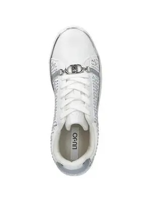 Liu Jo Rhinestone Chain Sneakers