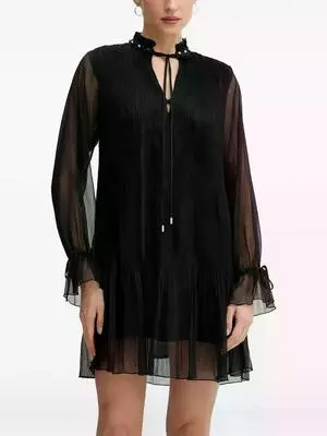 Liu Jo Long-sleeve Mini Dress - Black