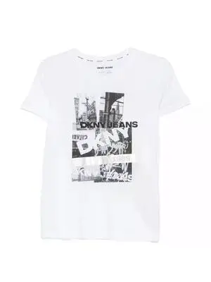 Dkny Graphic T-shirt - White