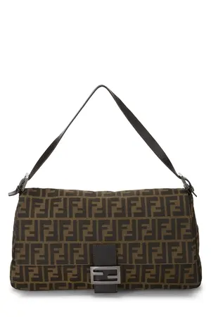 Fendi Zucca Canvas Mama Shoulder Bag
