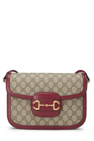 Gucci Original Gg Supreme 1955 Horsebit Shoulder Bag