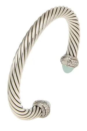 David Yurman Classic Cable Bracelet - Silver