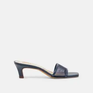 DOLCEVITA Rexa Mesh Heels - Navy Mesh