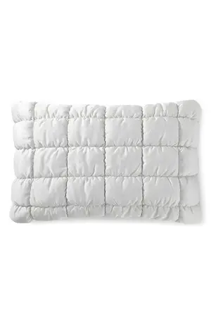 SUNDAY CITIZEN Puff Squares Set Of 2 Pillow Shams - Pearl Gray