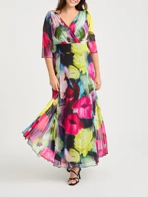 SCARLETT & JO Verity Printed Maxi Gown