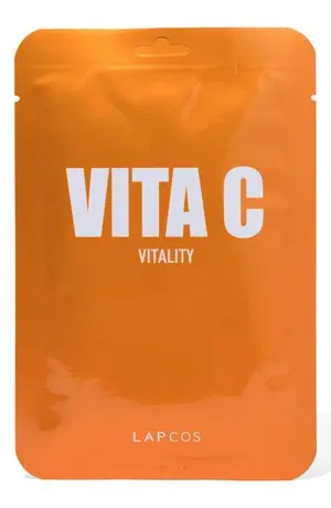 LAPCOS Vitamin C Vitality Sheet Mask - Orange