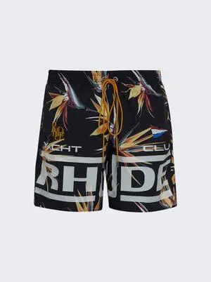 Rhude Regatta Club Hawaiian Swim Short Multi