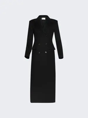 THE ROW Klaudia Coat Blk - Black