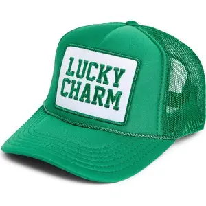 FRIDAY FEELIN’ Lucky Charm Trucker Hat - Green
