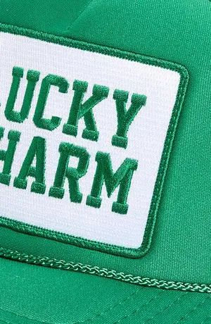 FRIDAY FEELIN’ Lucky Charm Trucker Hat - Green