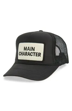 FRIDAY FEELIN’ Main Character Trucker Hat