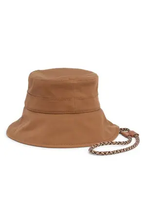 Moncler Archive Dna Cotton Twill Bucket Hat - Beige