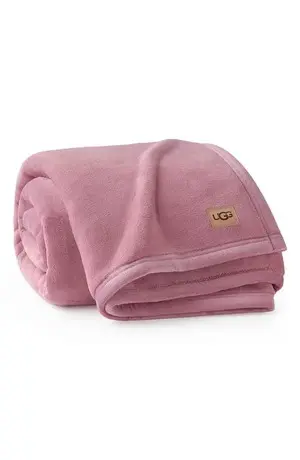 UGG Coco Throw Blanket Dusty Orchid