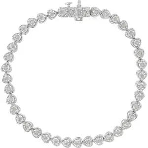 Haus Of Brilliance Link Bracelets For Women