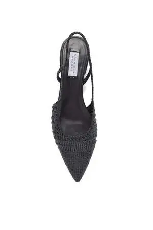 Gabriela Hearst Perro Braided Slingback Pump - Black