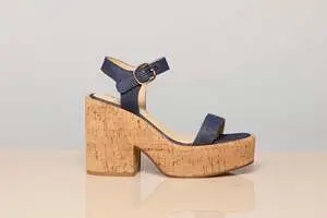 Gabriela Hearst Sardis Platform Sandal In Recycled Cotton Linen